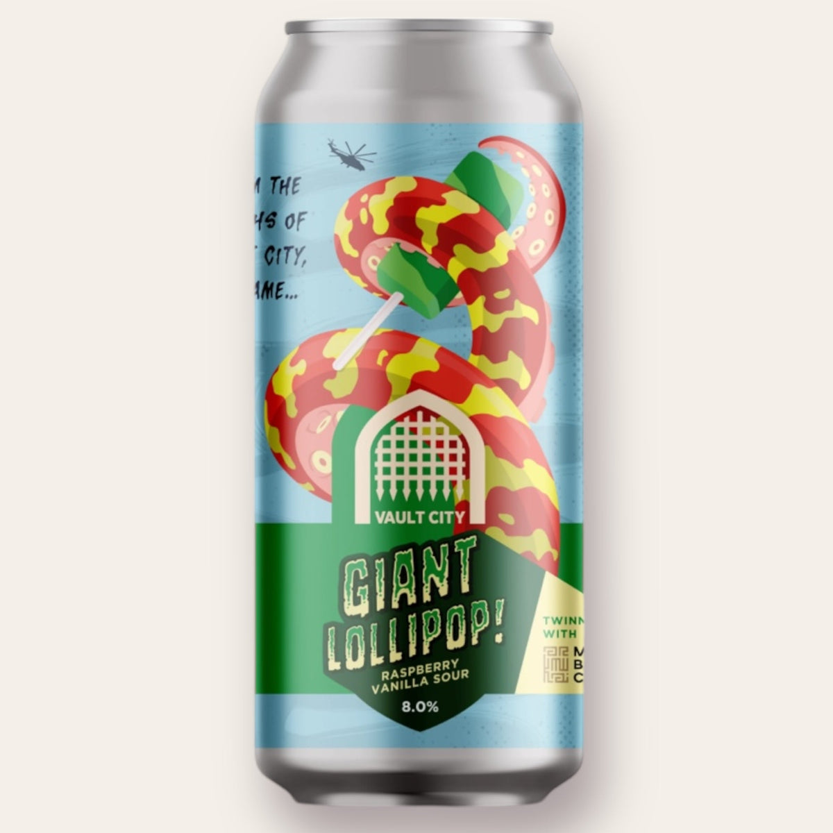 Buy Vault City - Giant Raspberry Vanilla Lollipop – Vault City (collab ...