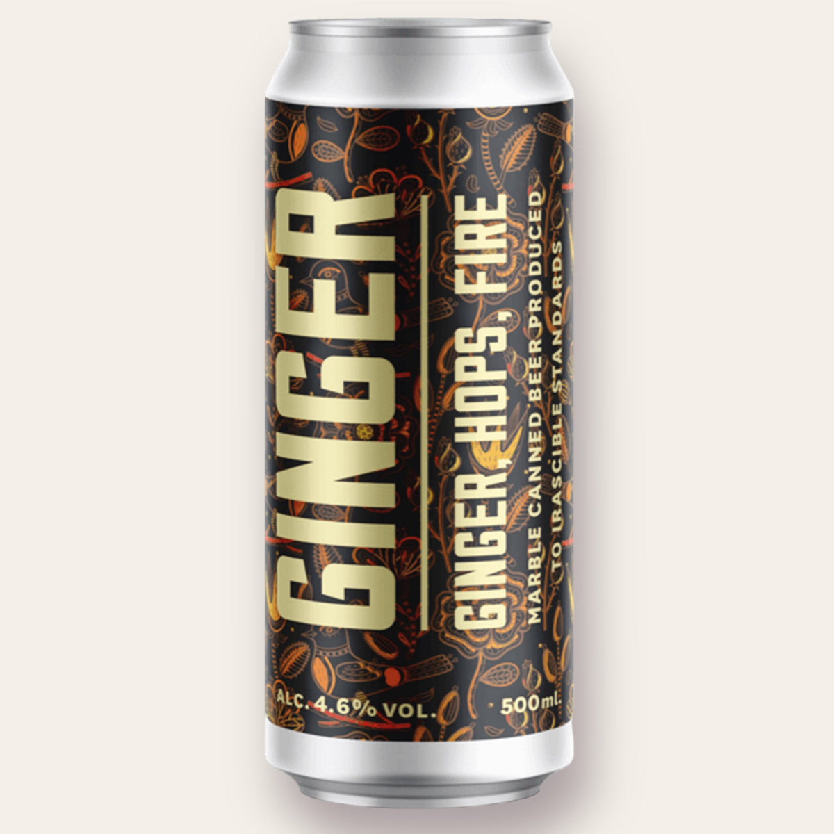 Buy Marble - Ginger | Free Delivery - Grunting Growler | Craft Beer Tap ...